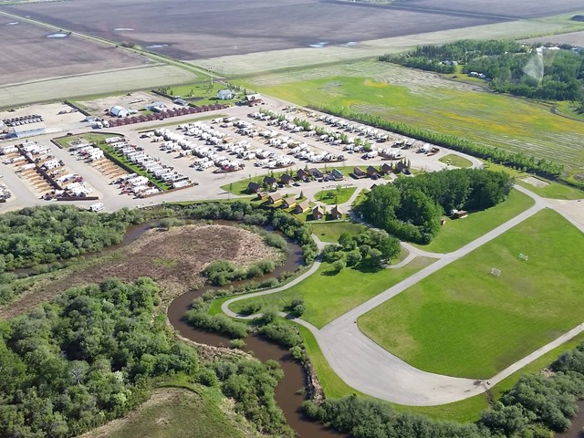 Happy Trails Campground and Cabins • Grande Prairie Regional Tourism ...